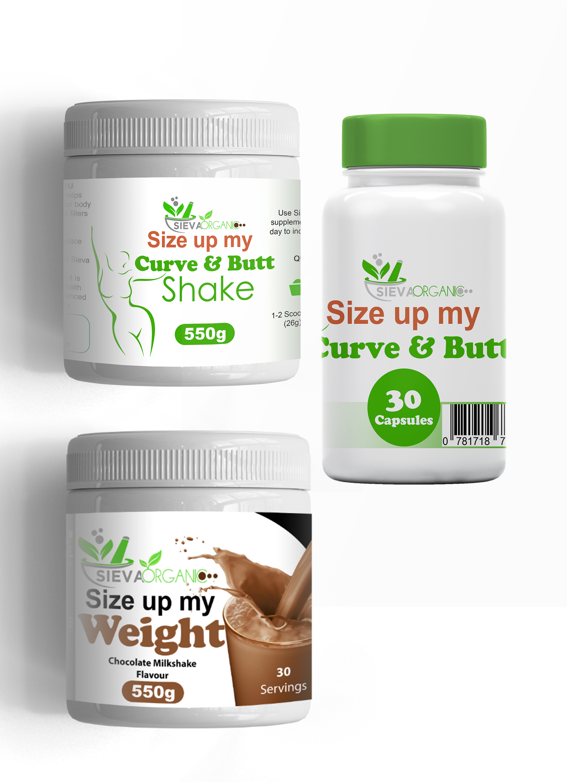 Thick Body Builder Combo – Sieva Organic